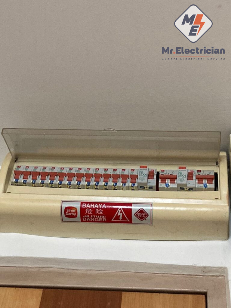 DB Box Upgrade in Jalan Kebun - Mr Electrician